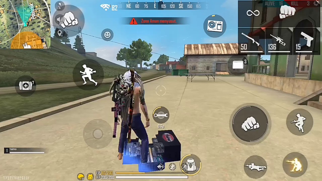 Main Solo vs Dou di Rank pakai vss auto Kenok musuh👍 - YouTube