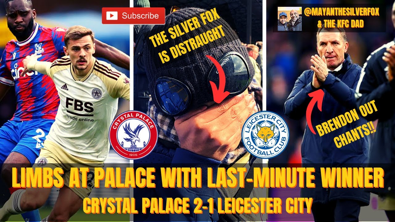 ABSOLUTE LIMBS AT PALACE WITH LAST-MINUTE WINNER | MATCHDAY VLOG ...