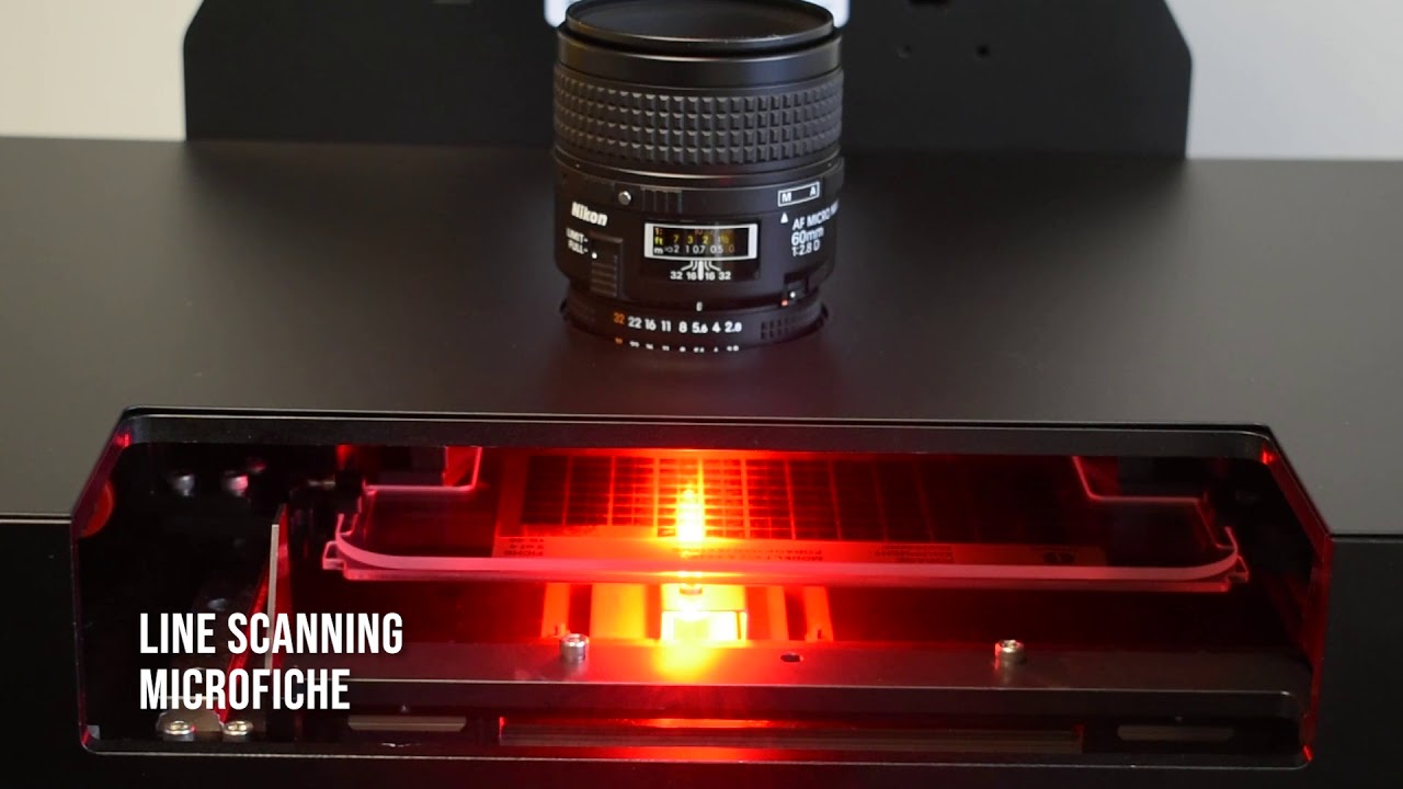 Line Scan Camera Examples - Microfilm and Microfiche - YouTube