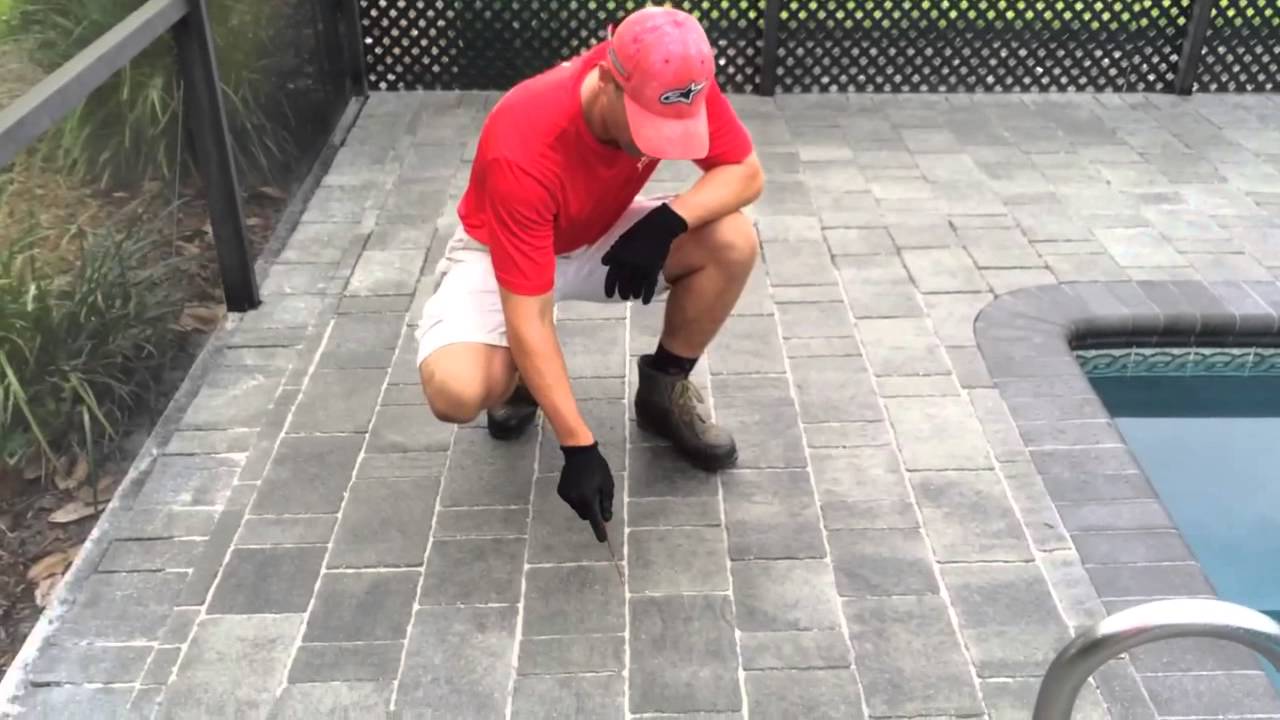 Paver Restoration. First Day On The Job. - YouTube