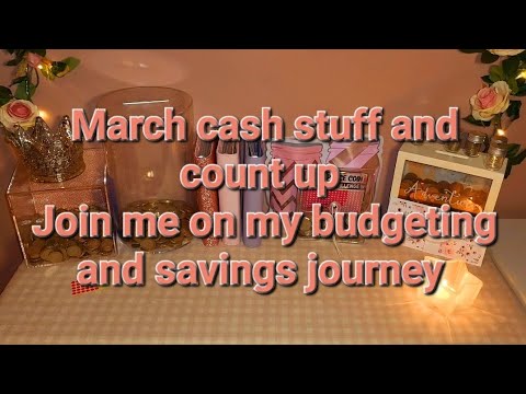 March final cash stuff and count up 🥳 - YouTube