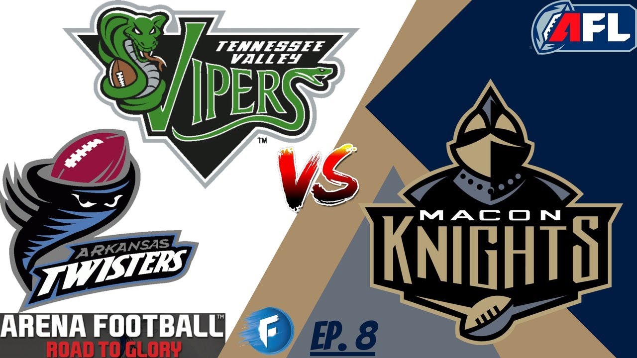 Arena Football: Road To Glory Franchise | Macon Knights @ Tennessee ...