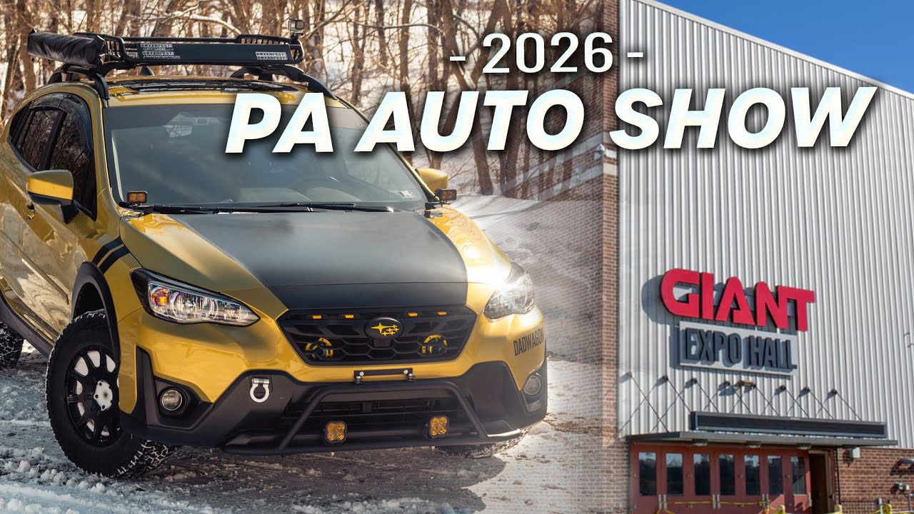Walking the PA Auto Show in Harrisburg | New Cars & Cool Finds - YouTube