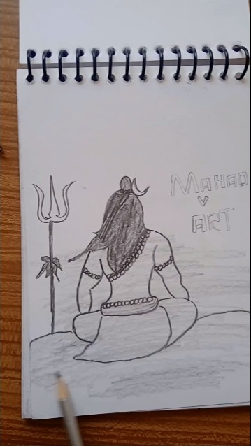 "Realistic Mahadev Drawing | Pencil Art of Lord Shiva" - YouTube