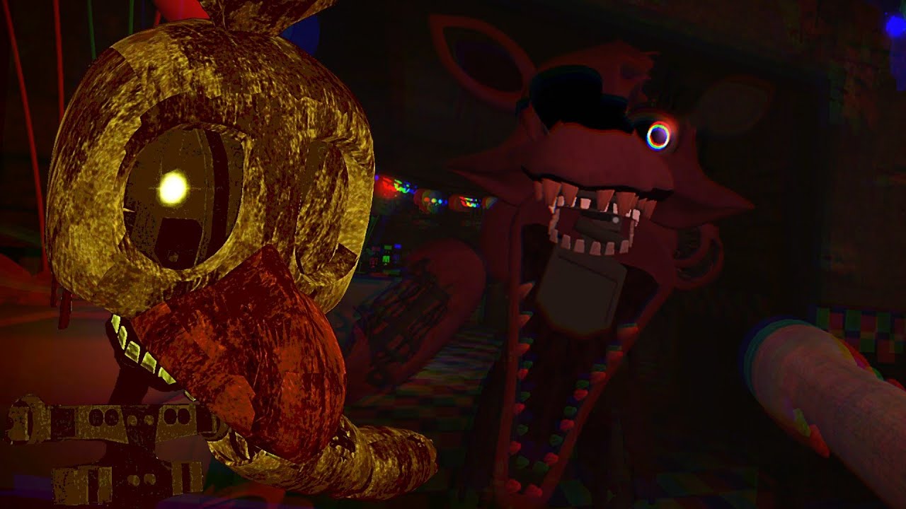 Chica and Foxy are staring to attack :Forgotten Memories night 3 and 4 ...