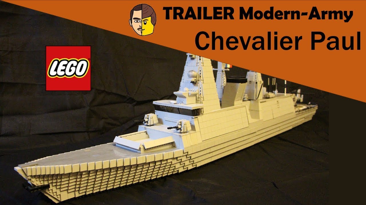 LEGO Modern-ARMY - French Destroyer TRAILER - YouTube