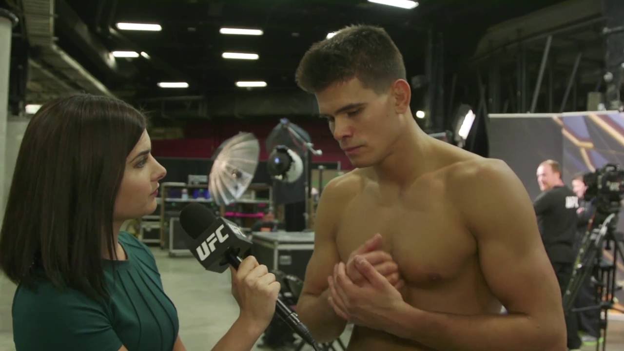UFC 203: Mickey Gall Backstage Interview - YouTube