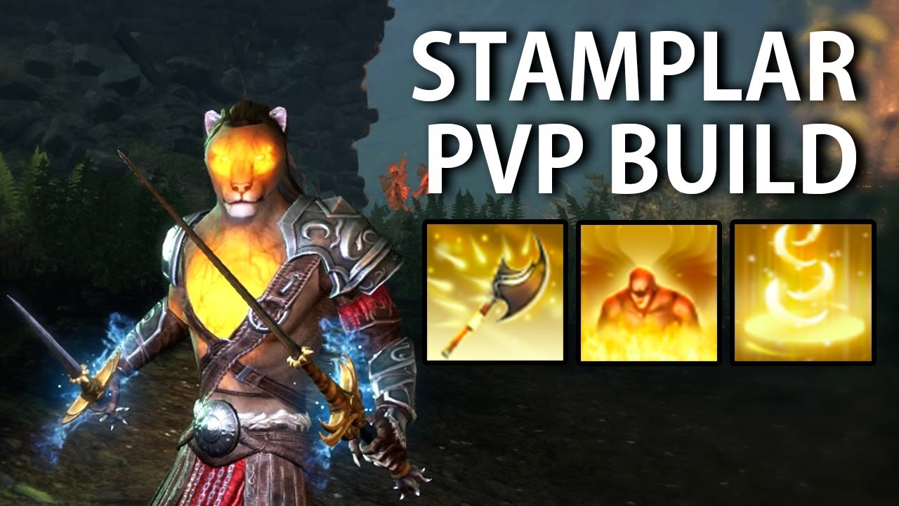 ESO Stamplar PvP Build Guide | Fallen Banners (Update 45) - YouTube