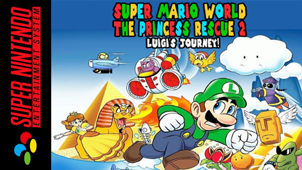 [Longplay] SNES - SMW: The Princess Rescue 2 - Luigi's Journey [Hack] [100%] (4K, 60FPS) - YouTube
