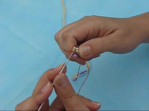 Left Hand Beaded Crocheted Lariat WWW.LIRIGAL.COM - YouTube