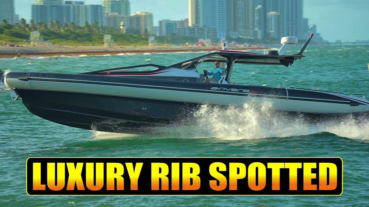 LUXURY CHASE BOAT BY ANVERA CRUSHING ENTRANCE AT HAULOVER INLET! THE ...