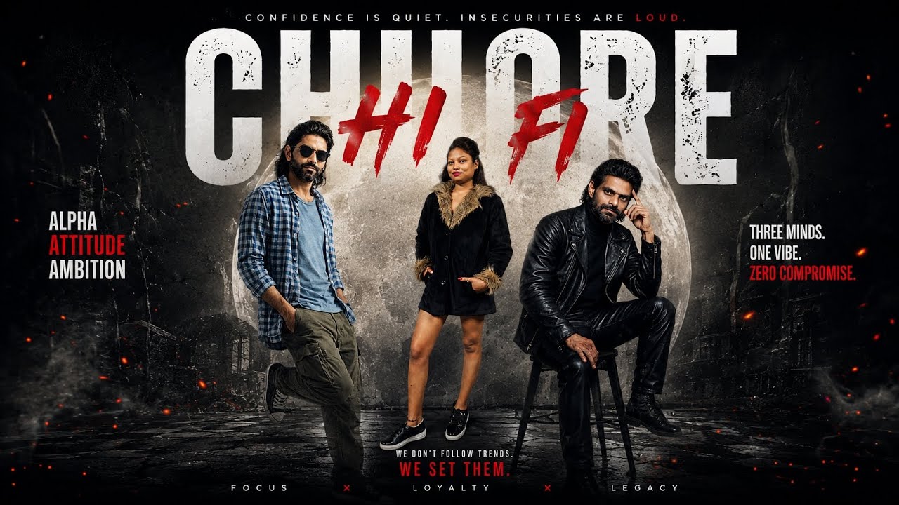 🔥 Chhore Hi Fi | Official Poster Reveal | Attitude, Style & Swag 💥 ...