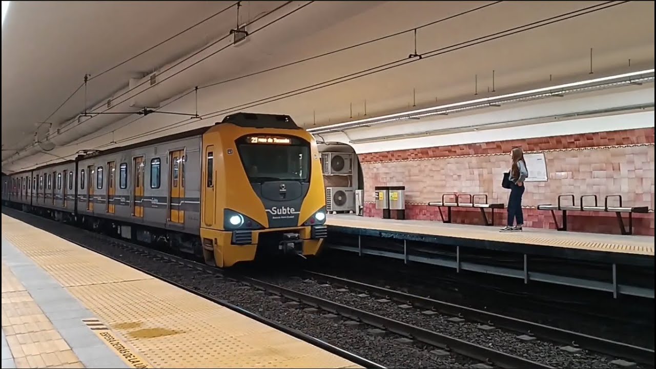 Estaciones renovadas del Subte - San Martín, Bulnes y Jujuy - YouTube