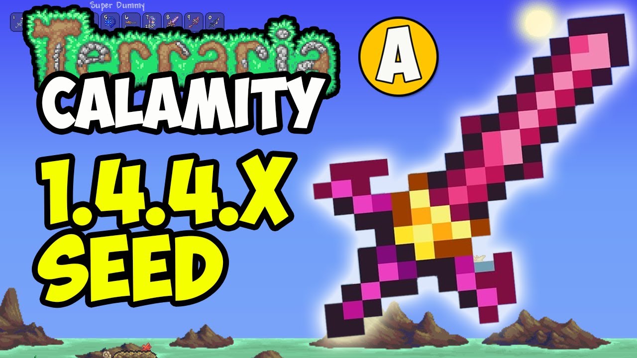 Terraria Calamity Mod how to get STARFURY (NEW SEED for 1.4.4.9) (2025 ...
