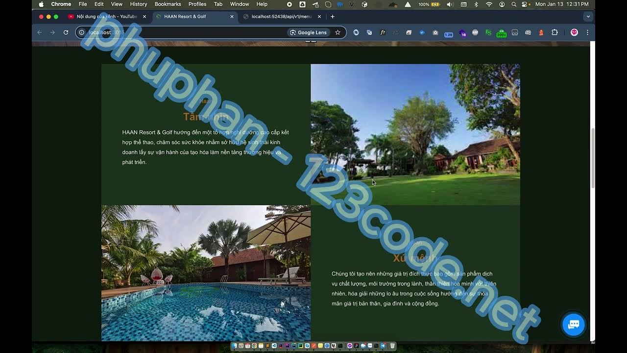 Review Mern hotel nodejs reactjs mongo DB - Luận văn đồ án - 123code.net - YouTube