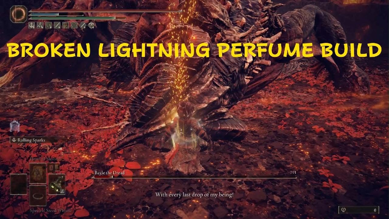 LIGHTNING PERFUME BOTTLE BUILD CHEESES BAYLE BOSS FIGHT| | S/O SYROBE #fypage #eldenring - YouTube