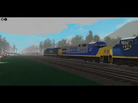 ROBLOX Railfanning at Folkston, GA S49E37: CSX Coal Train - YouTube