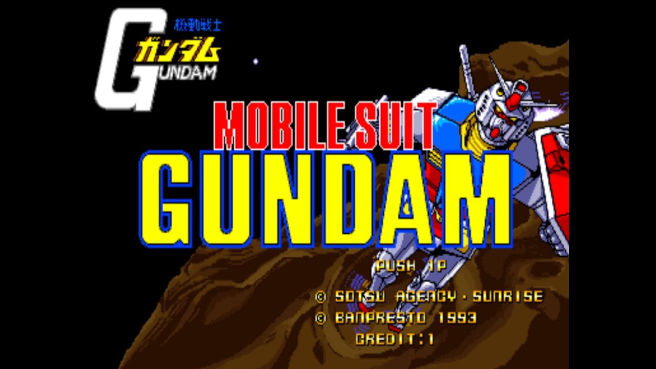 Mobile Suit Gundam (Arcade) CPU vs CPU Tournament - YouTube