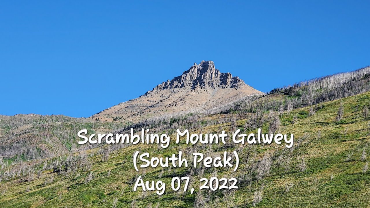 Scrambling Mount Galwey (South Peak) - YouTube