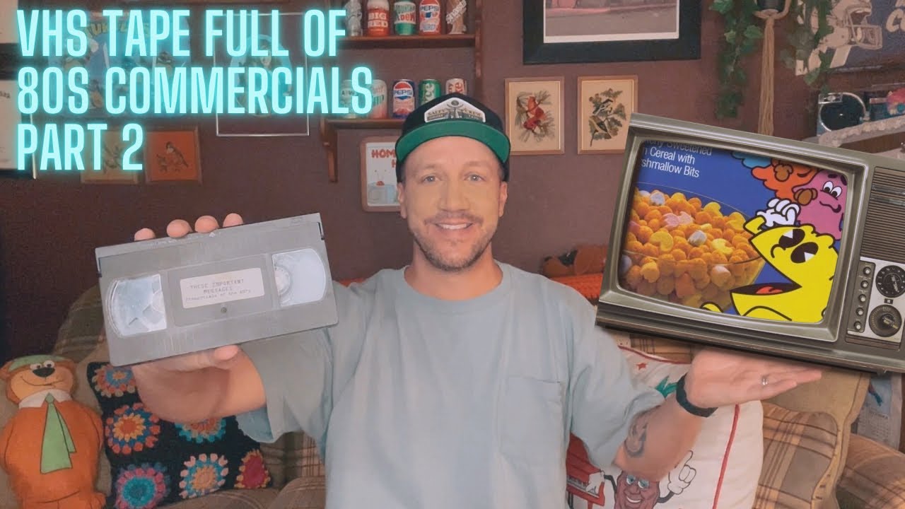 Reacting to a VHS tape full of 80s commercials-part 2 - YouTube