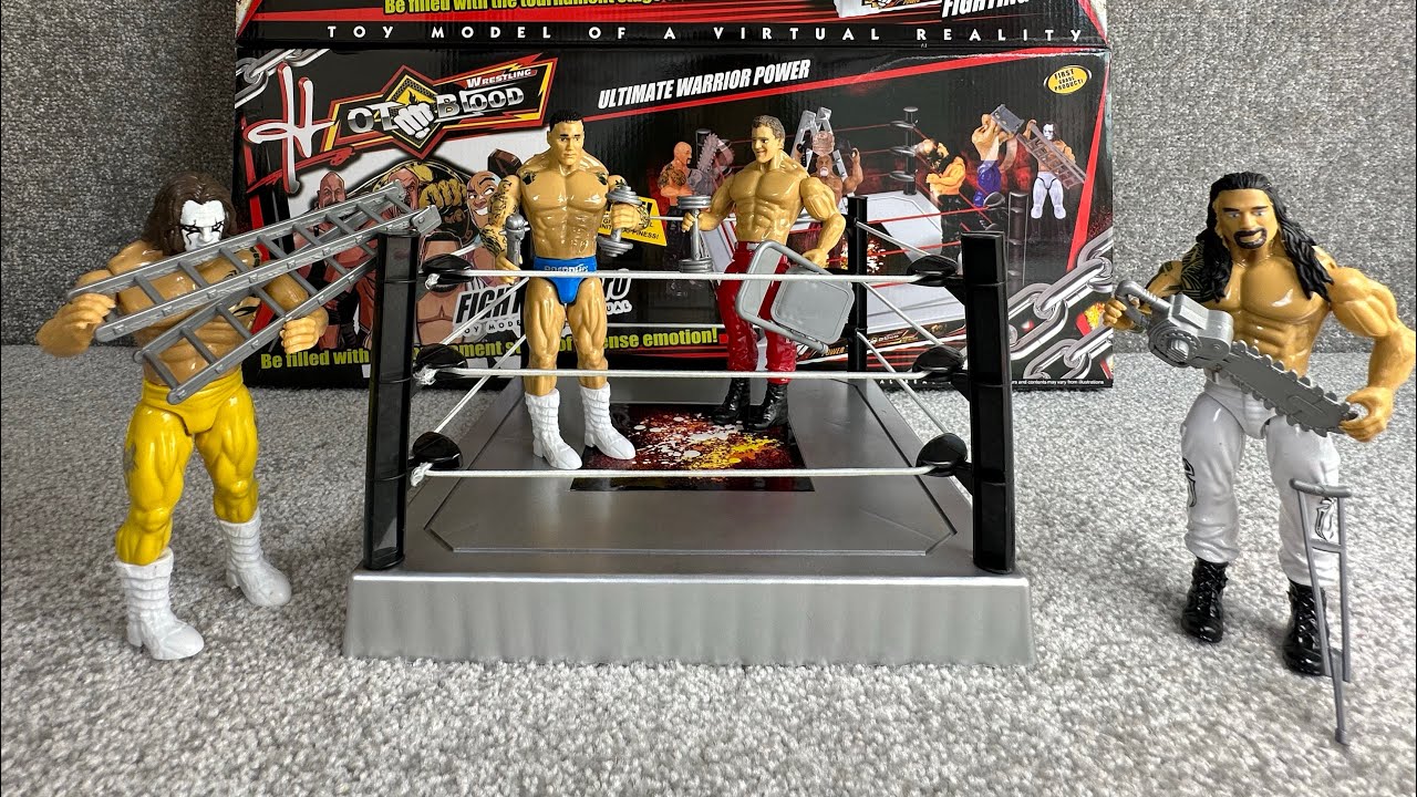 WWE Action Figures ,Rings ,Title , and Masks / Cartoon Multifunctional ...