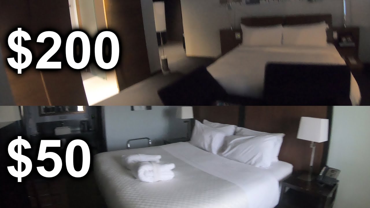 $50 Hotel vs $200 Hotel - Is It Worth The Upgrade? (Canada) - YouTube