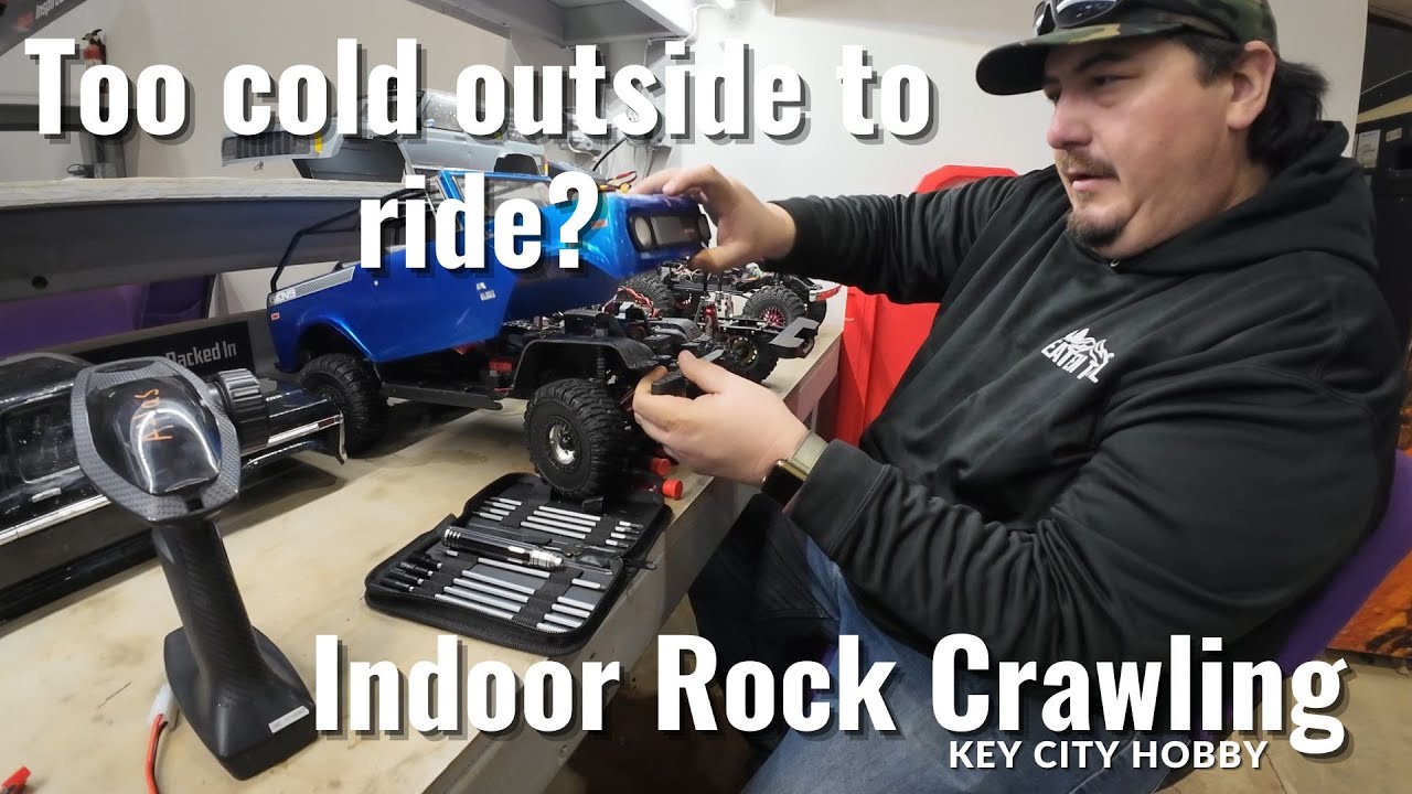 Indoor Rock Crawling at Key City Hobby - Too Cold Outside to Ride ...