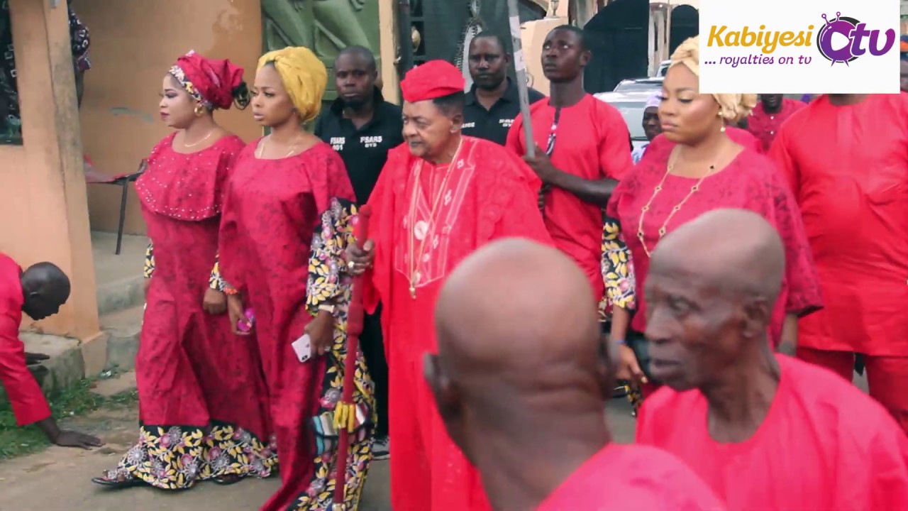 OLORI ALAAFIN, QUEEN AJOKE ADEYEMI STEPPED OUT FROM THE PALACE WITH HER ...