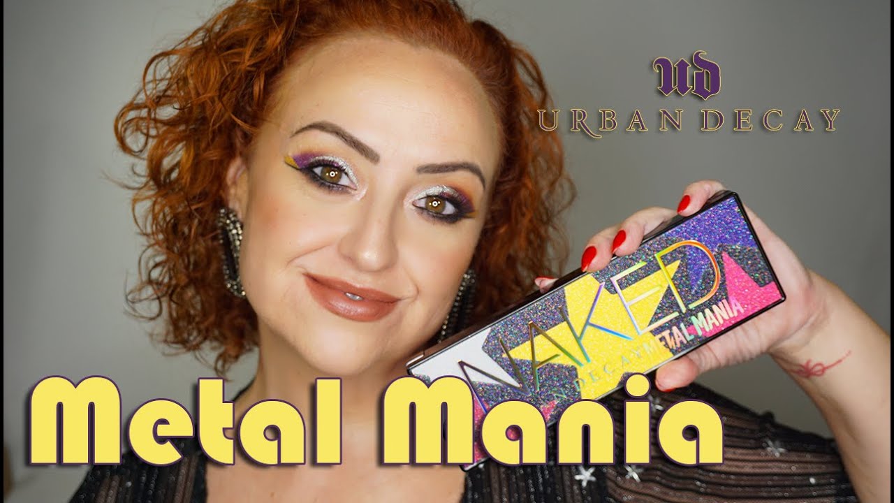NAKED METAL MANIA (Urban Decay) || Review + look - YouTube