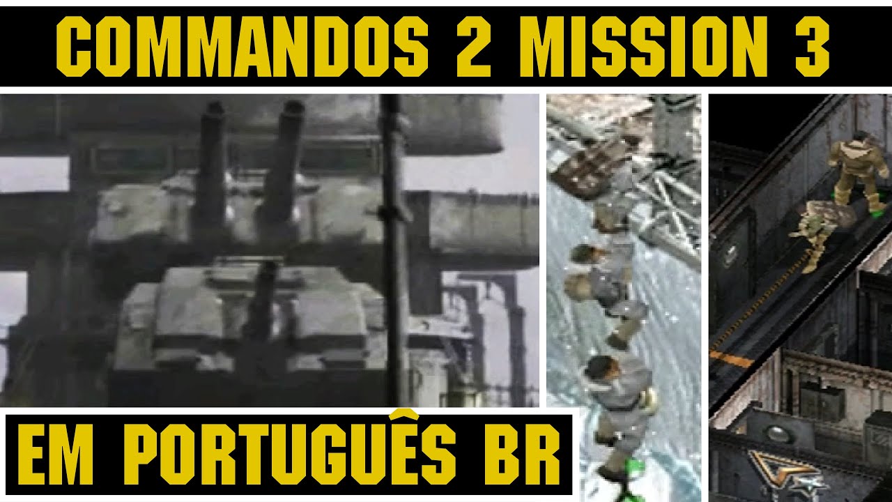 Mission 3: White Death | Confira Commandos 2 em Português BR Gameplay ...