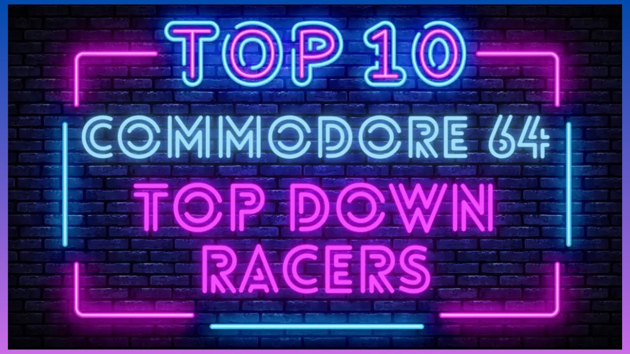 The Ten Best Commodore C64 Top Down Racing Games Ever!! - YouTube