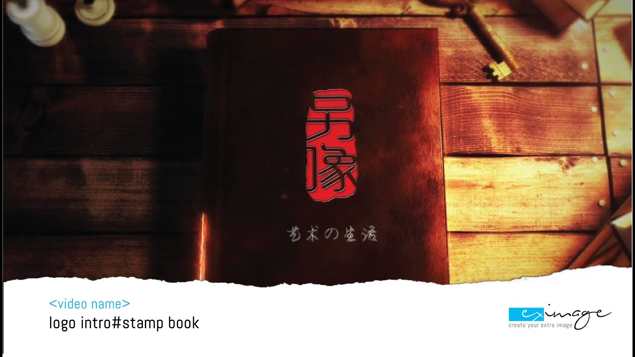 logo intro#stamp book - YouTube