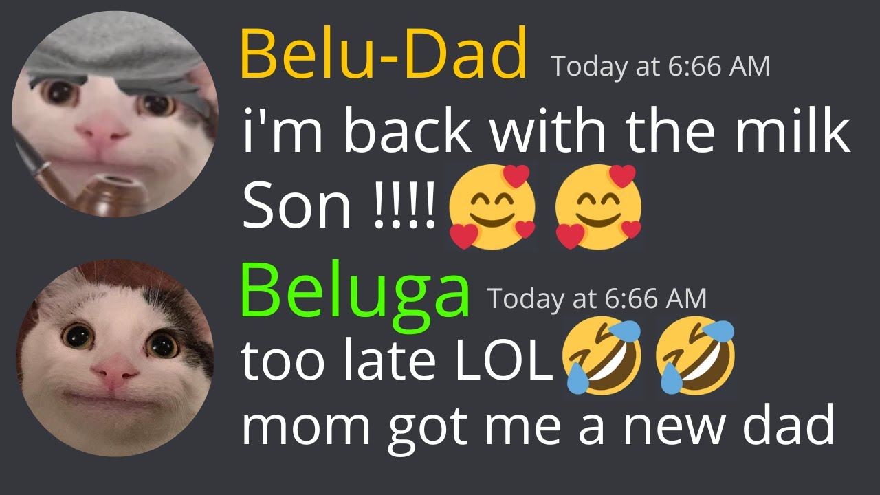When Your Dad Finally Comes Back With The Milk... | Beluga - YouTube