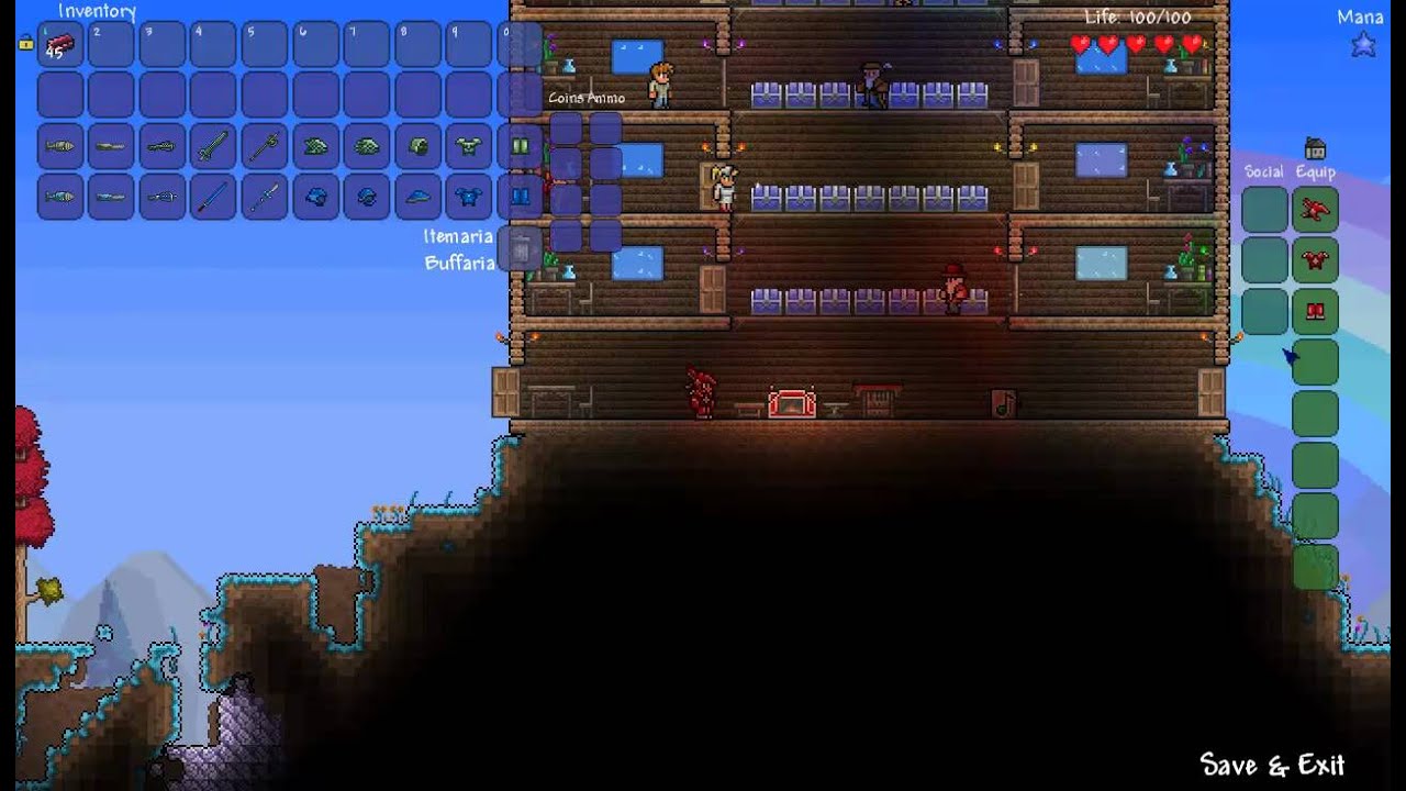 Terraria - Adamantite Armor - YouTube
