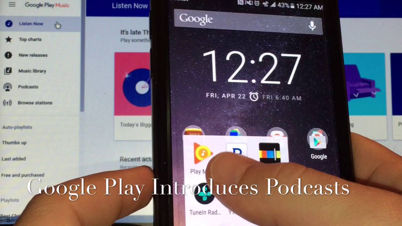 Podcasts on Google Play Music - YouTube