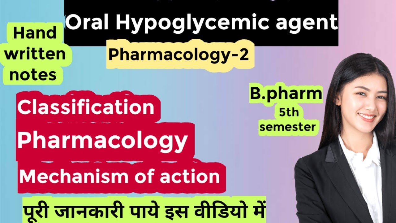 Oral Hypoglycemic agent#classification #pharmacology #mechanism_of ...