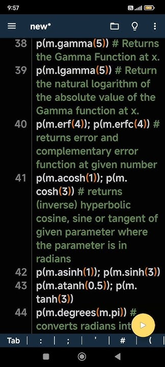 All Functions Of Math Module Python Youtube