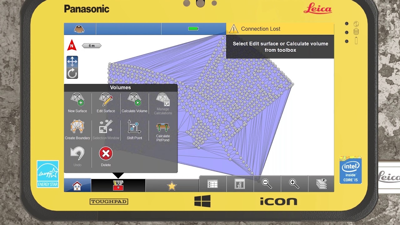 Leica iCON Volumes Application - YouTube