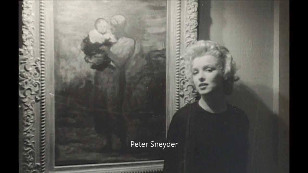 EXTREMELY RARE ! Marilyn Monroe - Poses With William Goetz's Art ...