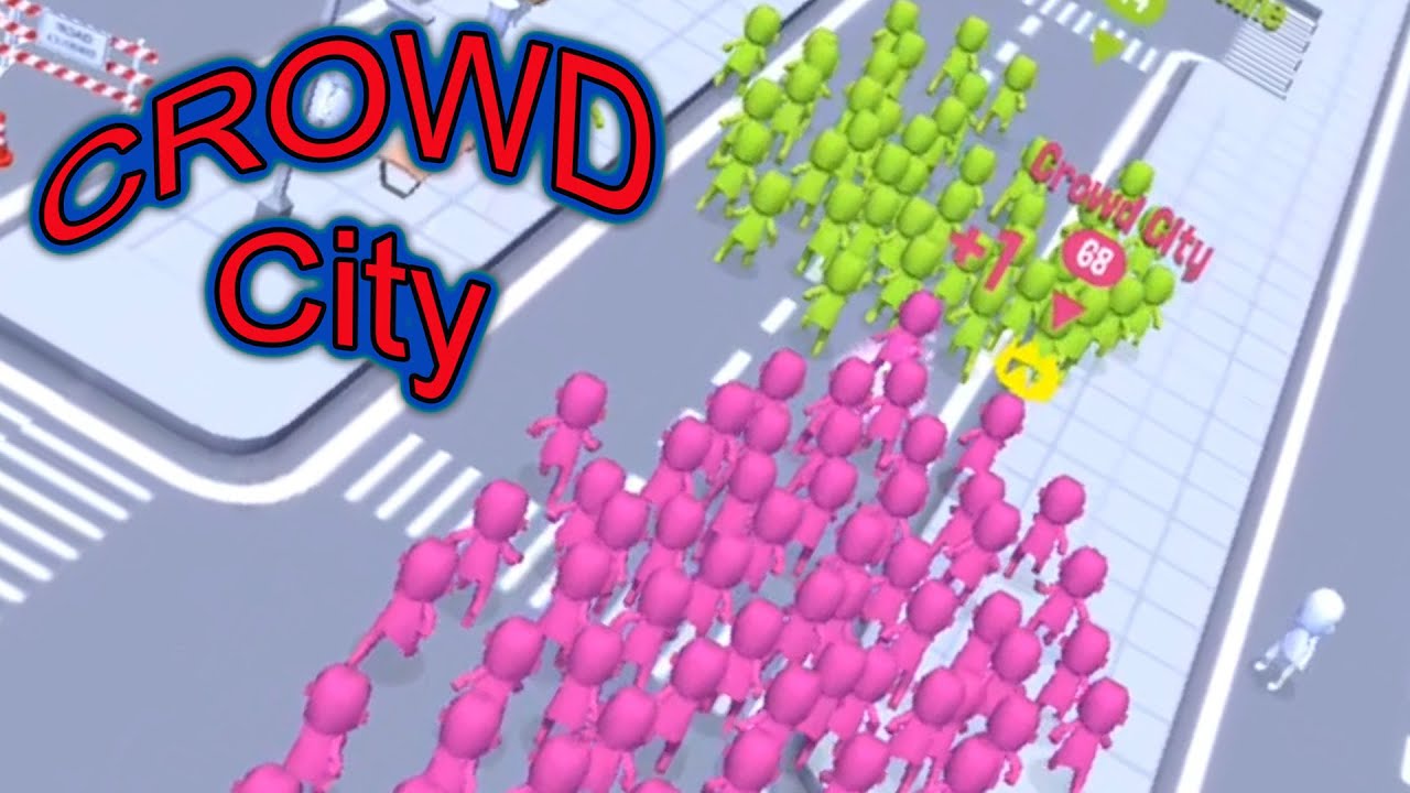 Crowd City World Record Map Control: 100.00% #908 - YouTube
