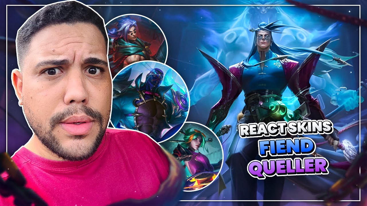 REACT: SKINS FIEND QUELLER | WILD RIFT | LEAGUE OF LEGENDS | LOL ...