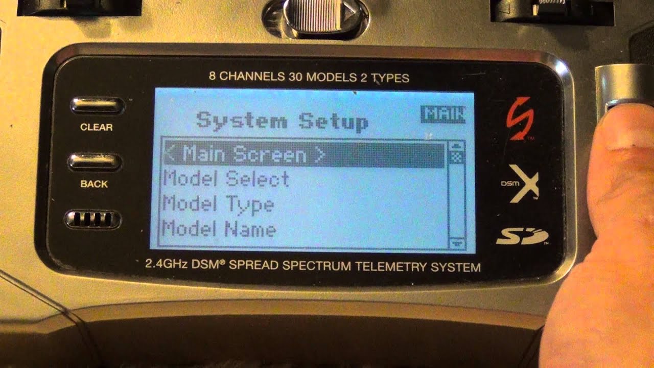 Blade 350QX DX8 TX Settings - YouTube