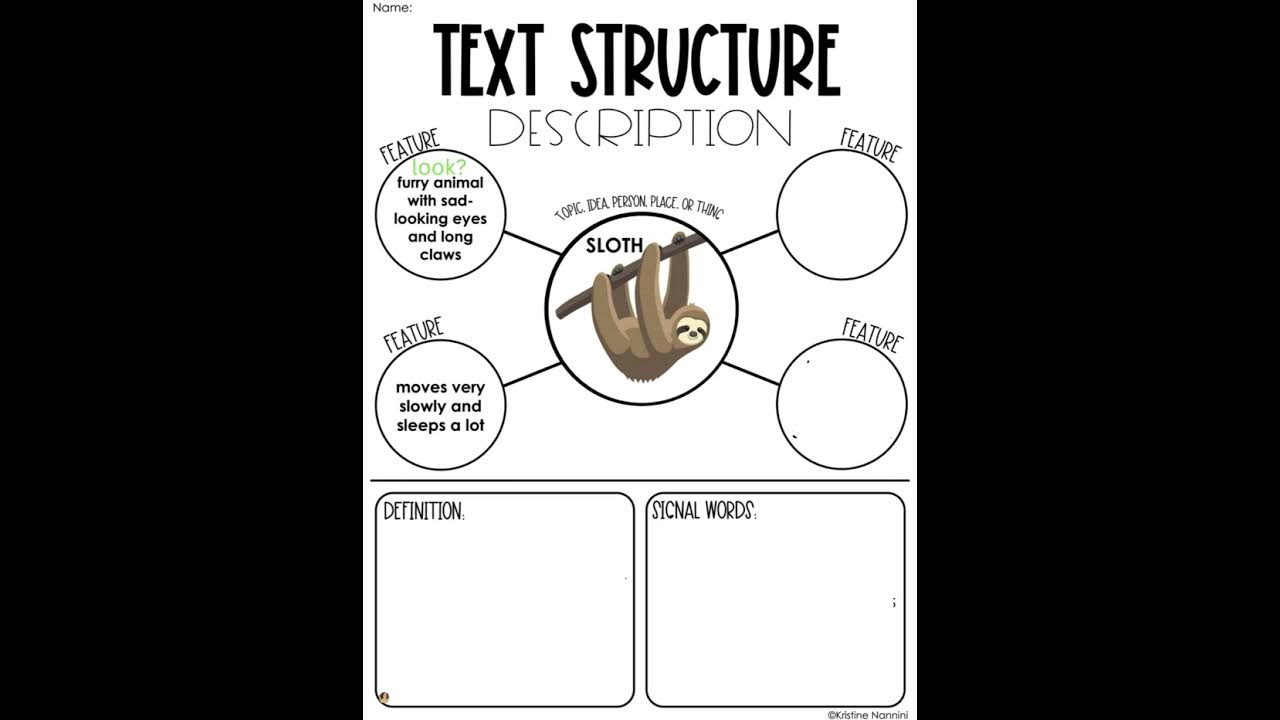 Text Structure Descriptive - YouTube