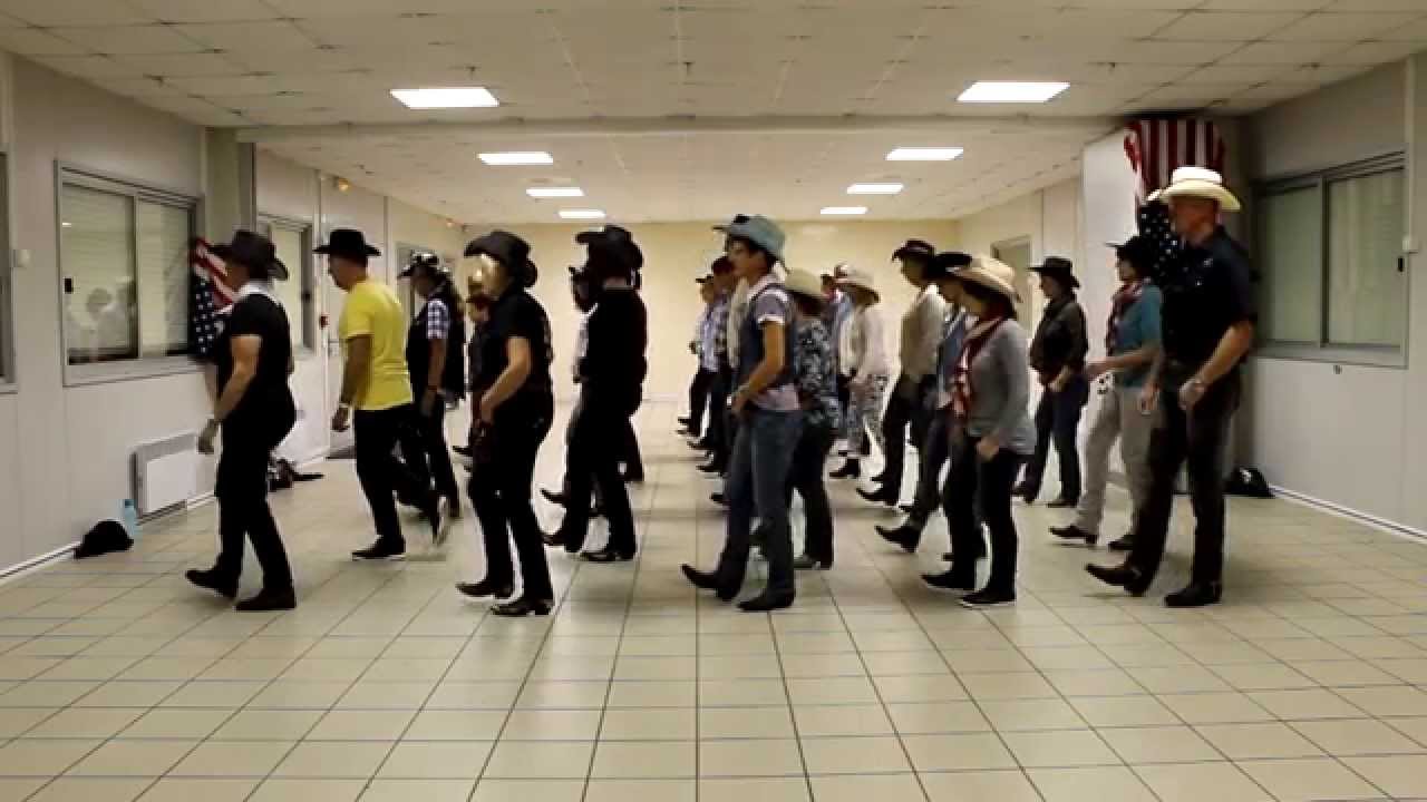 BULLFROG ON A LOG Line Dance - compte et danse - YouTube