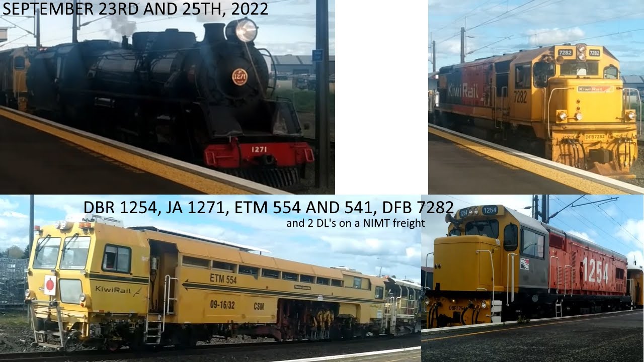 JA 1271 and DBR 1254 on the 23rd and 25th September at Hamilton ...