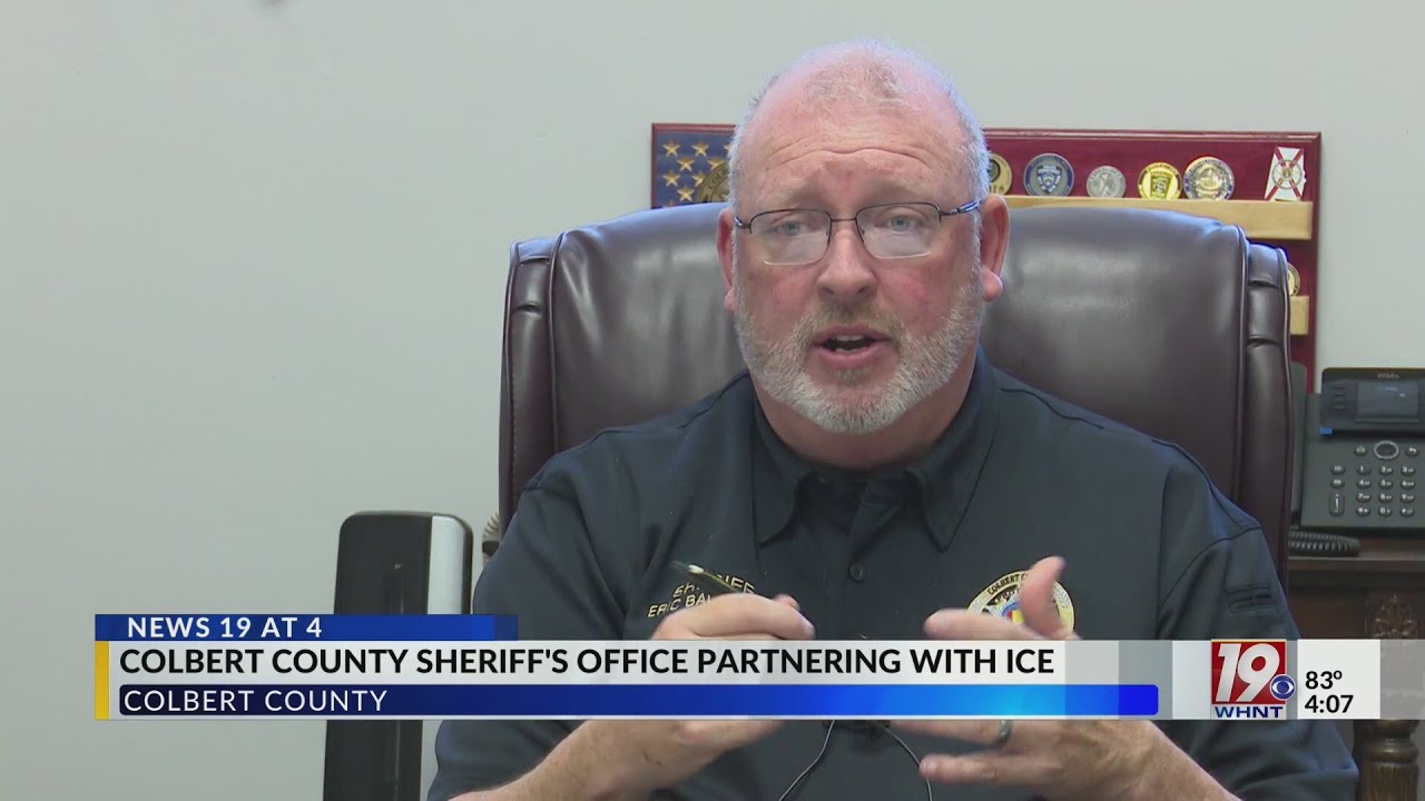 Colbert County Sheriff's Office Partnering With ICE | September 29 ...