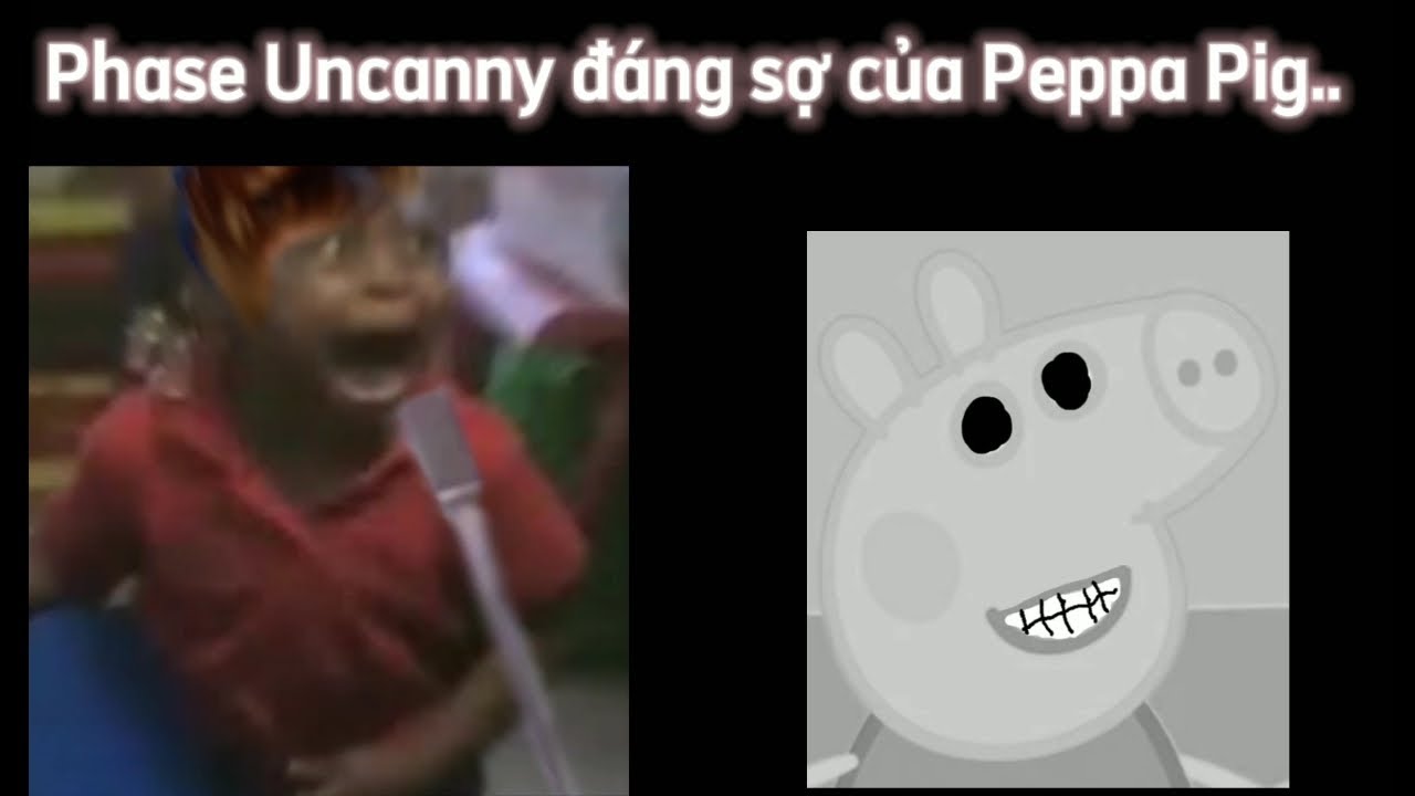 Rick Astley Becoming Scared (Phase Uncanny đáng sợ của Peppa Pig) - YouTube