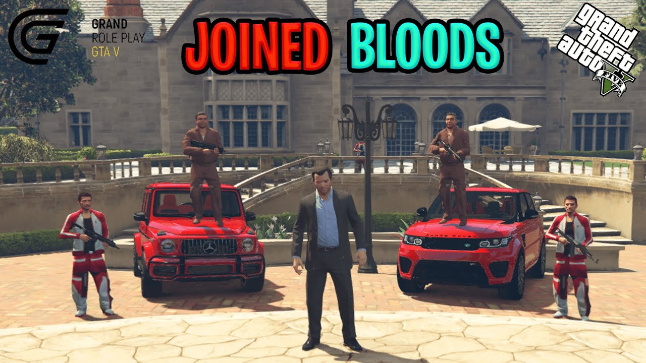 I JOINED NEW POWERFUL RED (BLOODS) GANG TO DO ILLEGAL WORKS #8 | GTA 5 ...