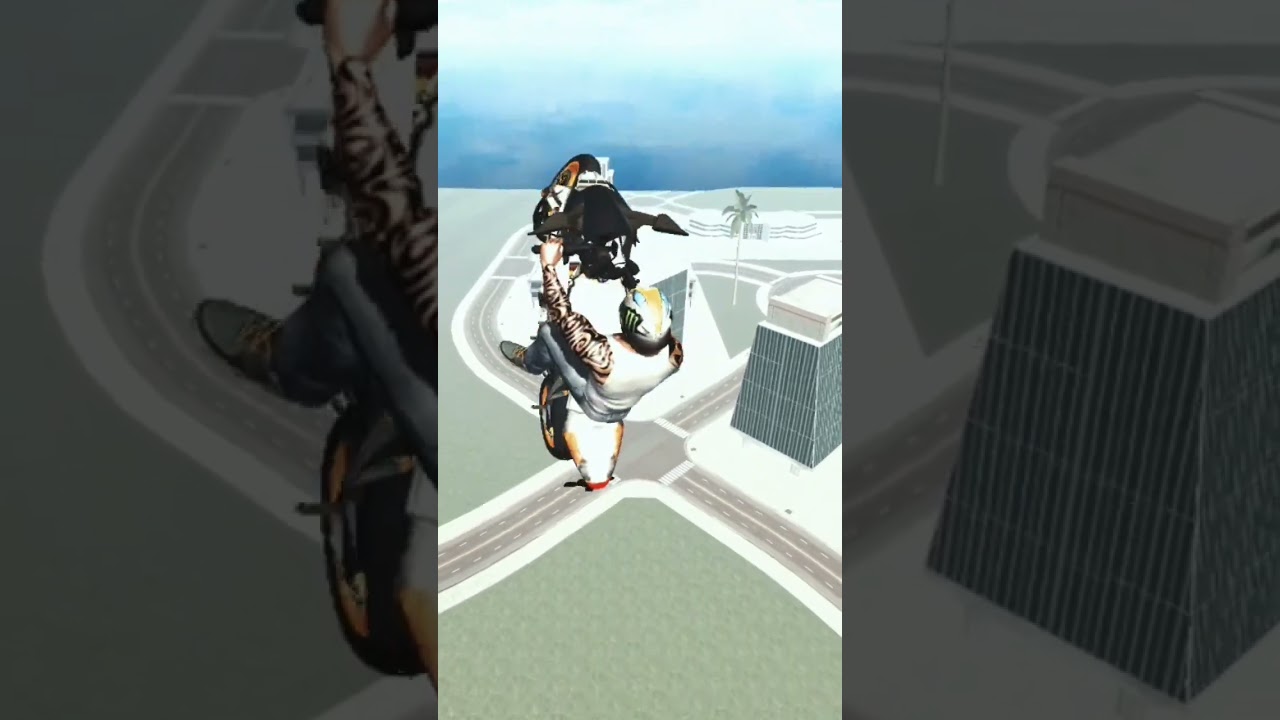 Indian bike driving 3D KTM rap jump - YouTube