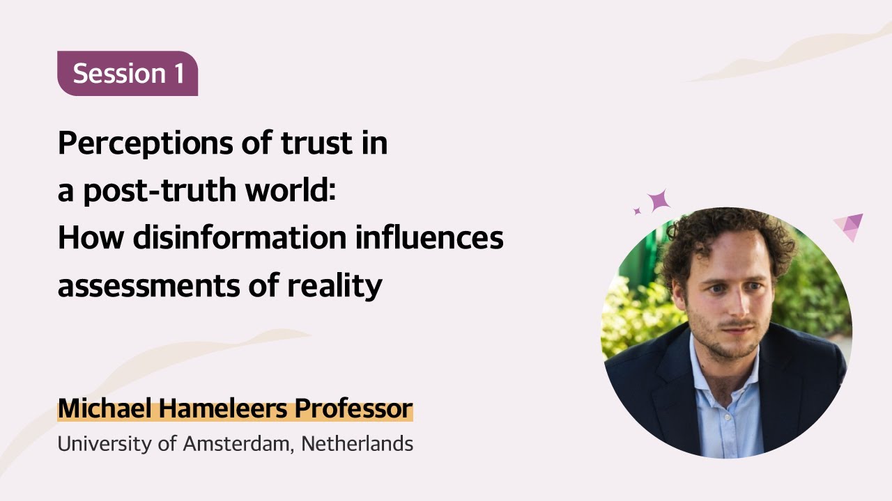 P.1 Perceptions of trust in a post-truth world - YouTube